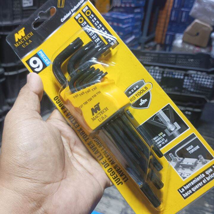 flower type Allen wrench mactech brand heavy duty items | Lazada PH