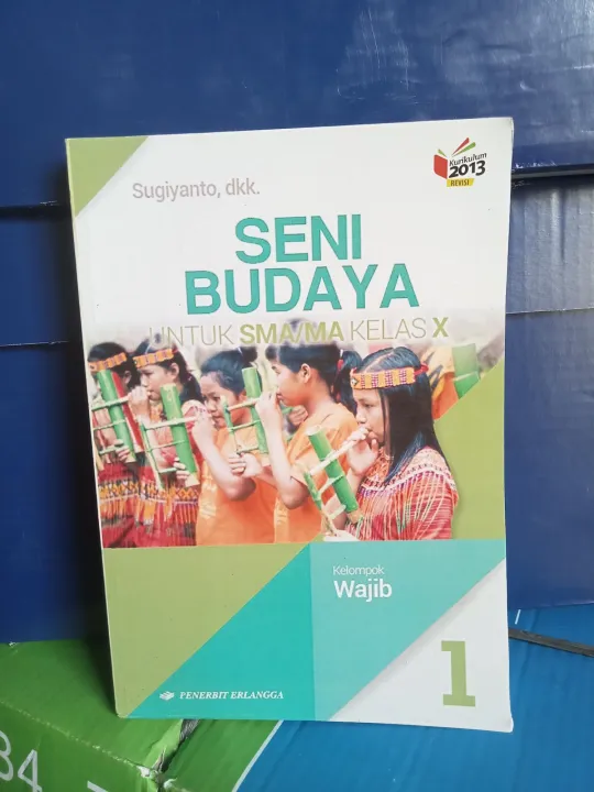 buku seni budaya kelas 10 SMA Erlangga | Lazada Indonesia