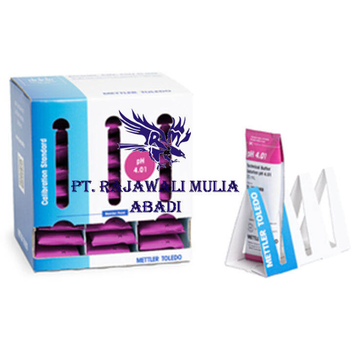 Buffer Solution pH 4.01, 7.00 & 9.21 30x20mL Rainbow Sachet METTLER ...