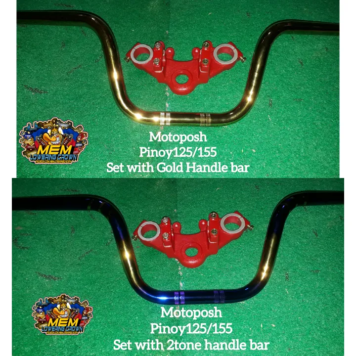 Motoposh Pinoy 125/155 set with HANDLE BAR | Lazada PH