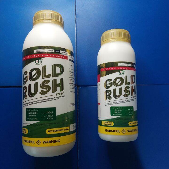 GOLD RUSH 370 SC (500ML OR 1 LITER) INSECTICIDE BY C.B ANDREW | Lazada PH