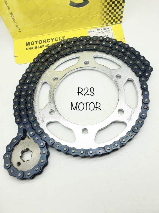 Gear Gir Set Standar R15 V3 - R15 VVA - Vixion R Rantai Hitam Fukukawa ...