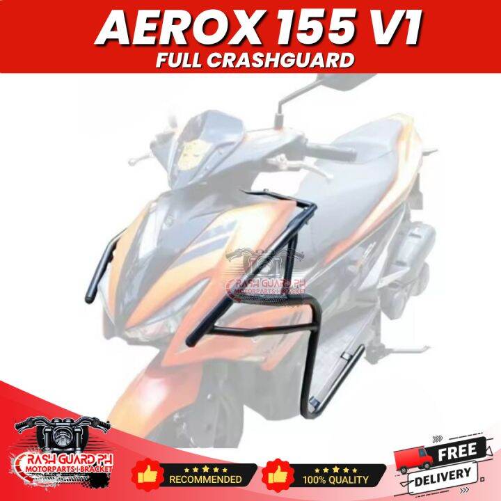 Yamaha Aerox 155 V1 - Full/Half Crash Guard Heavy Duty | Lazada PH