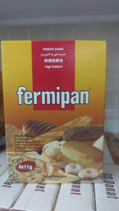 ragi fermipan yeast 1 dus isi 4 x 11 gram | Lazada Indonesia