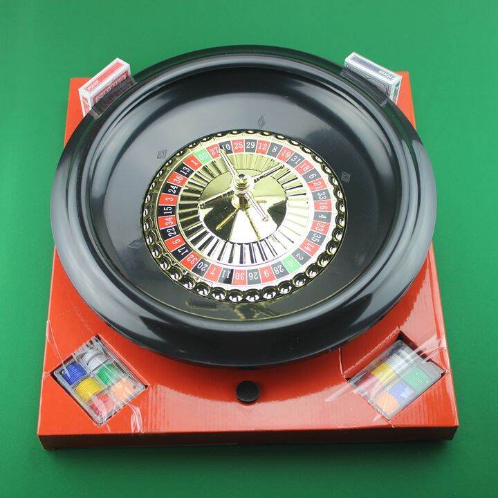 High-End 16-Inch Russian Roulette Wheel Lucky Game Turntable Bar ...