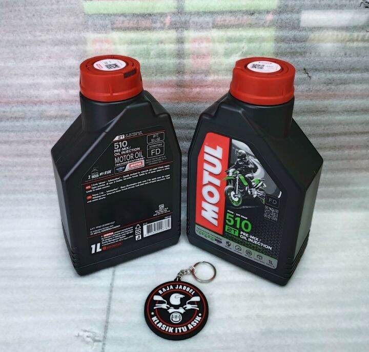 OLI SAMPING MOTUL 2T 510 ORIGINAL UKURAN 1 LITER | Lazada Indonesia