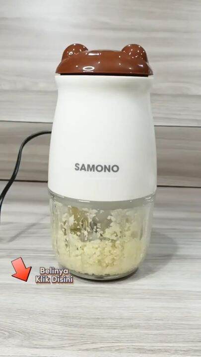 SAMONO Food Processor Food Chopper 300ml Mesin Penghalus Daging dan ...