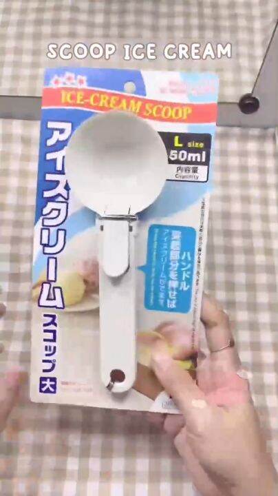 SCOOP ICE CREAM Estetik Putih | Lazada Indonesia
