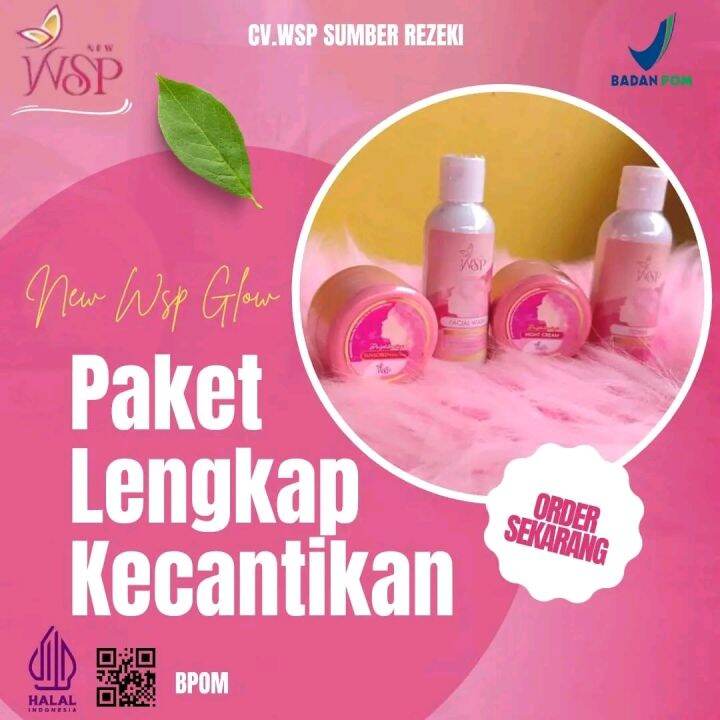 New WSP glow skincare BPOM | Lazada Indonesia
