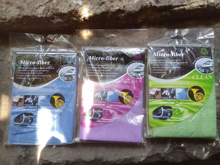 OMEGA MICRO FIBER CLOTH MAGIC CLEANING CLOTH BASAHAN NA WALANG INIIWAN ...