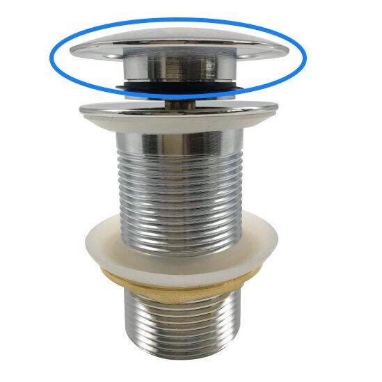 Heavy Duty Pop Up/ Push Button Waste Stopper c/w Pop Up Bolt ...