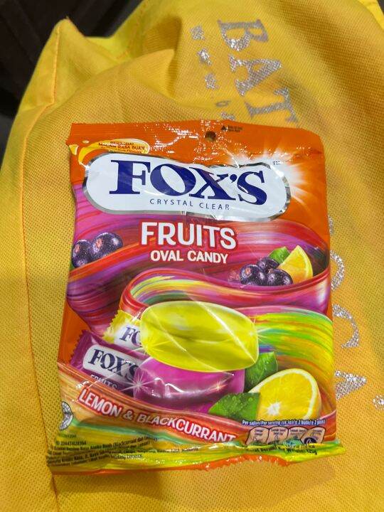 Permen Foxs Fruits Zak Lazada Indonesia