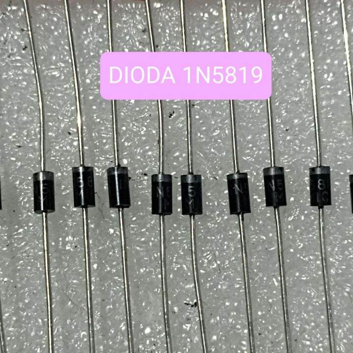 10BUAH DIODA 1N5819 DIODE 1N 5819 1 AMPERE ORIGINAL MIC | Lazada Indonesia
