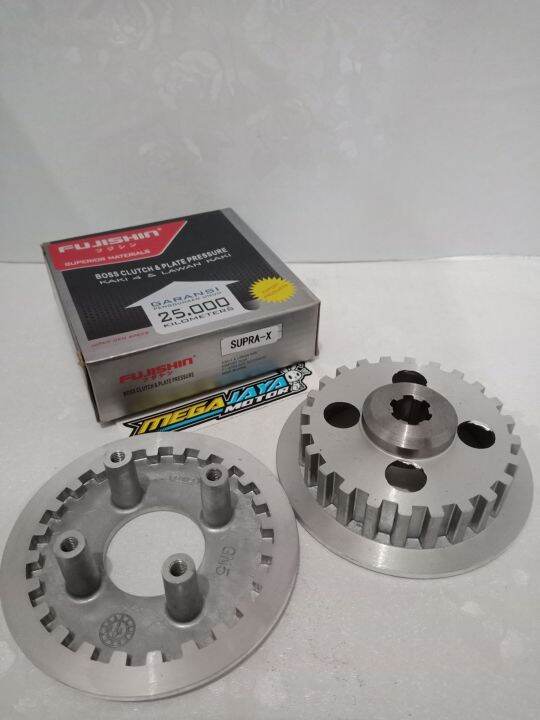KAKI 4 DAN LAWAN KAKI 4 KOPLING SUPRA X/ GRAND/ SUPRA FIT LAMA PLAT PRESSURE ALFA FUJISHIN ...