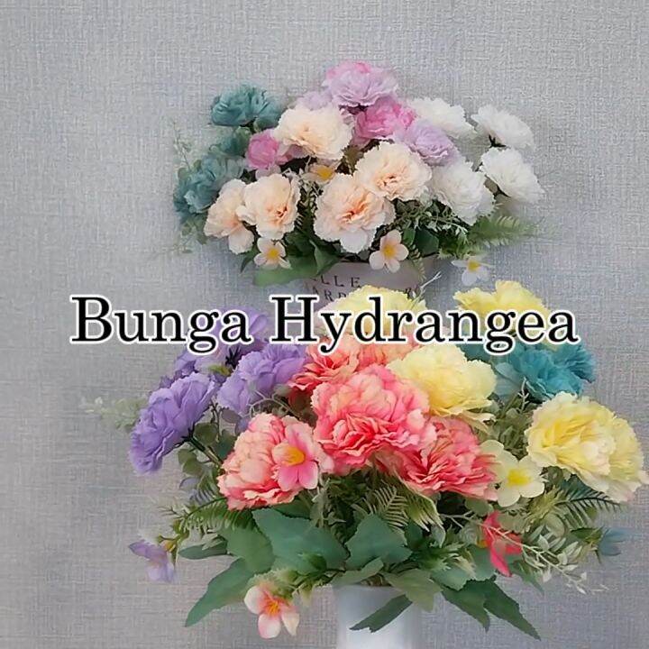 Sampai7an PBP151 / Pot Bunga Plastik Tanaman Hydrangea Mix Tangkai ...
