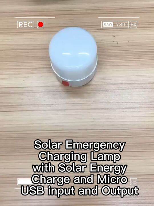 HS-V65 Solar Emergency Charging Lamp | Lazada PH