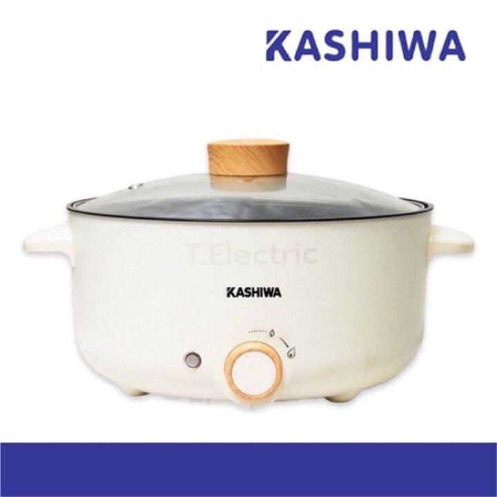 KASHIWA หม้ออเนกประสงค์ รุ่น KW-352 ขนาด 3 ลิตร / หม้อซึ้ง KW-354 / หูจับไม้ KW-219 หม้อสุกี้ ...