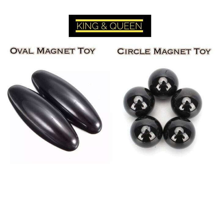 Oval Shaped/ Circle shape Magnetic Rattlesnake Eggs Magic Singing ...