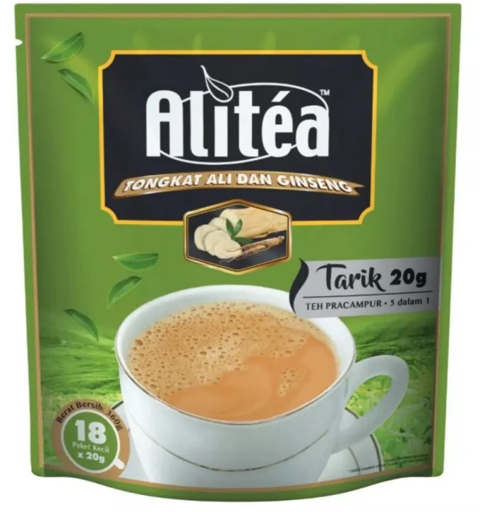 Alitea Tongkat Ali & Ginseng Tarik 5 in 1 (18 Sachets) | Lazada PH