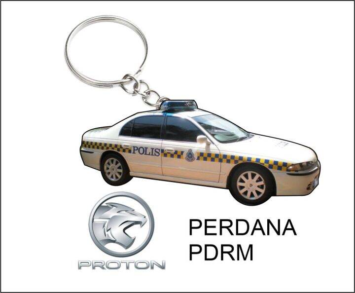 proton perdana pdrm polis keychain | Lazada