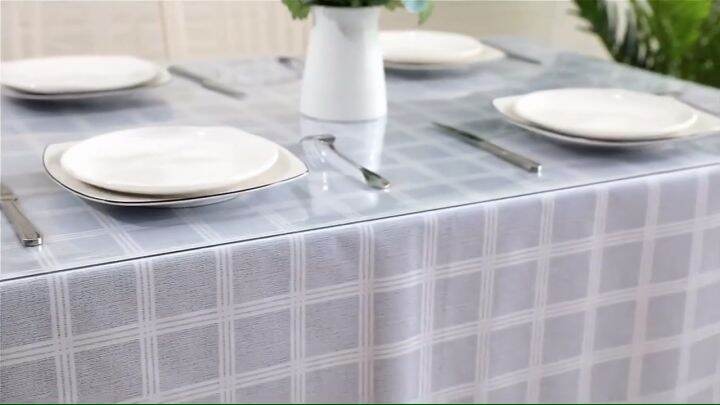 Plastic Cover for Table 1.2mm Thick PVC Table Cover PVC Plastic ...