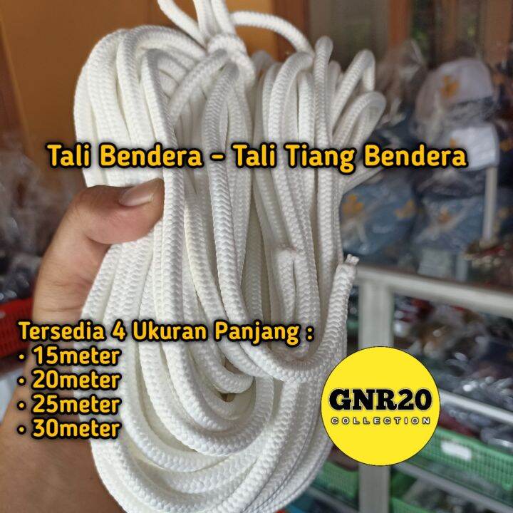 Tali bendera tali tambang 15 meter 20 meter 25 meter 30 meter tali ...