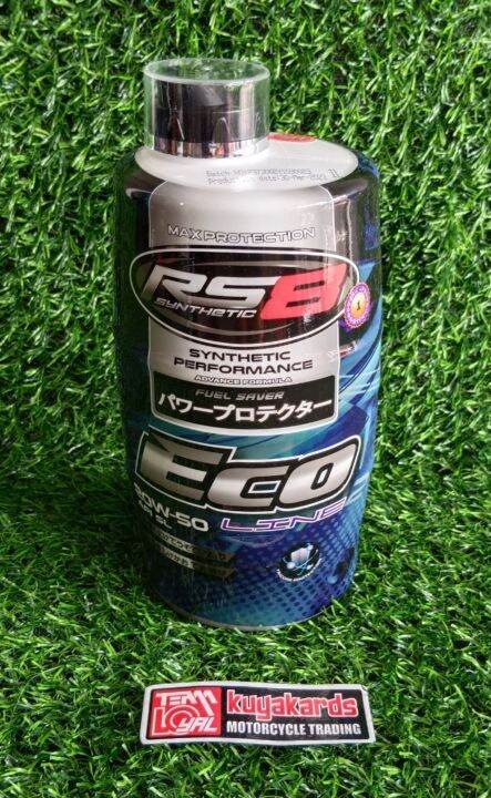 RS8 SYNTHETIC ECO LINE 20W-50 API SL ENGINE OIL FOR ALL CLUTCH TYPE/4 ...