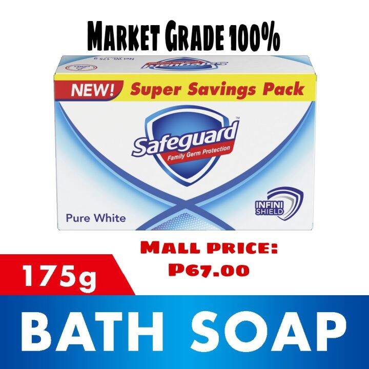 SAFEGUARD BATH SOAP 175G MARKET GRADE | Lazada PH