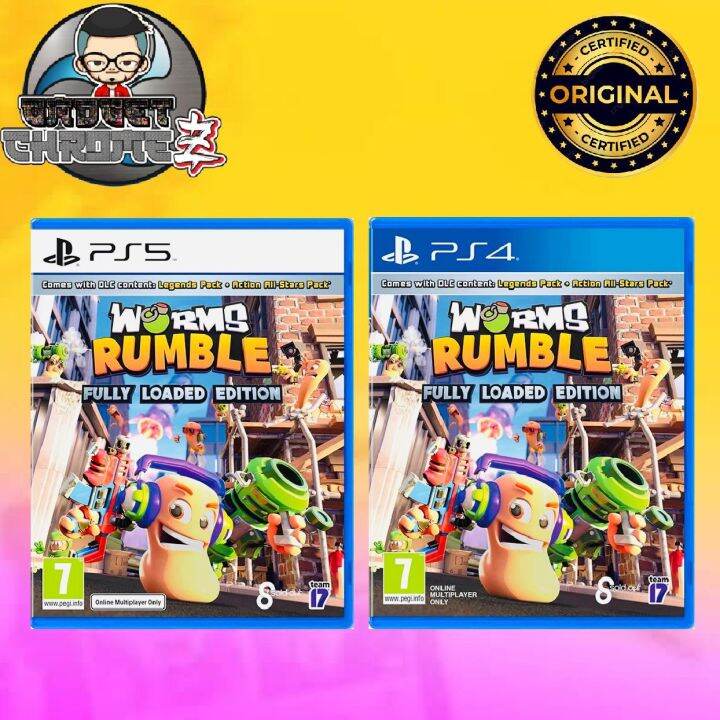 Worms Rumble: Fully Loaded Edition | PS5 / PS4 Game | BRANDNEW | Lazada PH