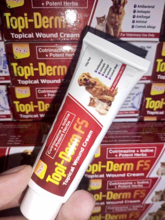 Papi Topi-Derm FS Topical Wound Cream Anyibacterial Antiseptic ...