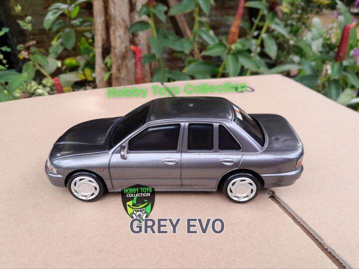 KERETA PROTON WIRA ( GREY EVO ) SCALE 1/24 | Lazada