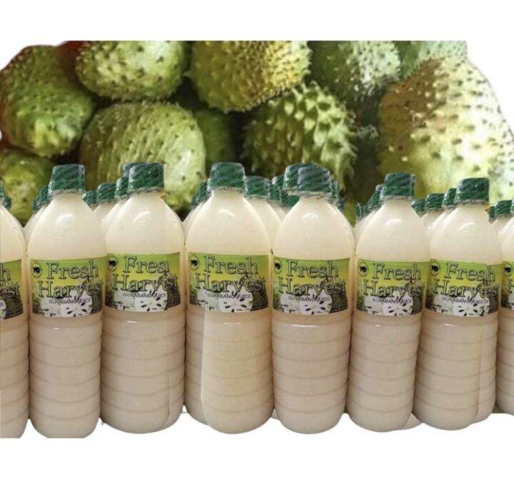 1 Liter GUYABANO JUICE ready to drink | 100% Pure Organic Juice | Lazada PH