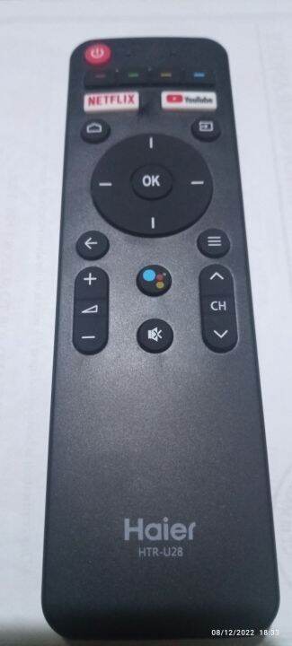 ORIGINAL HAIER SMART ANDROID TV REMOTE CONTROL HTR-U28 WITH VOICE ...