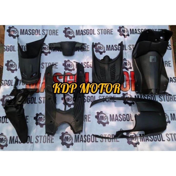 cover full body kasar motor Mio sporty hitam,full kasar motor Yamaha ...
