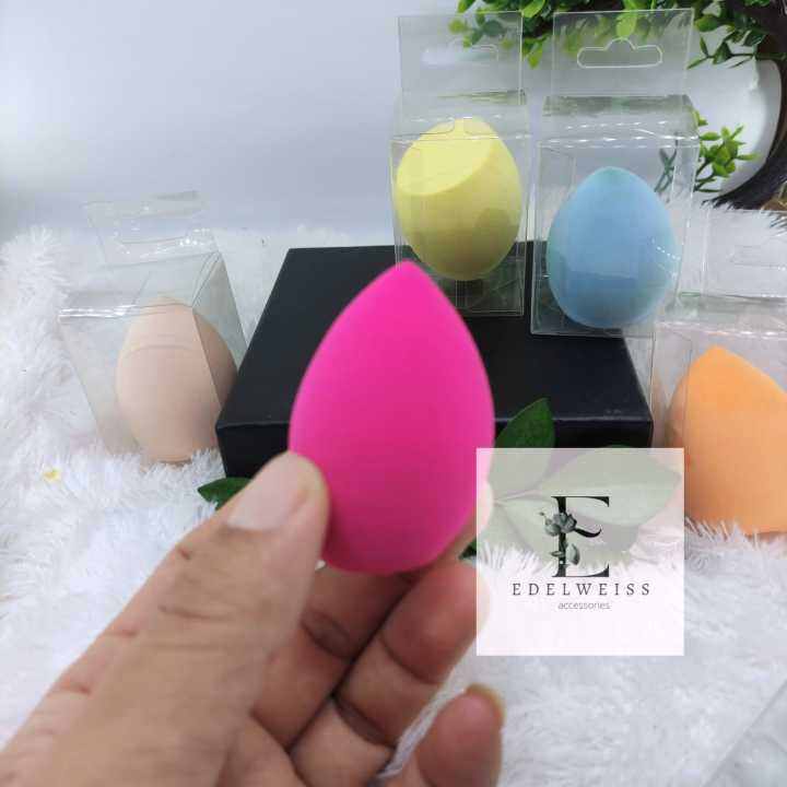 Spon Makeup Premium Real Spons Blender Sponge Bedak Powder Puff ...