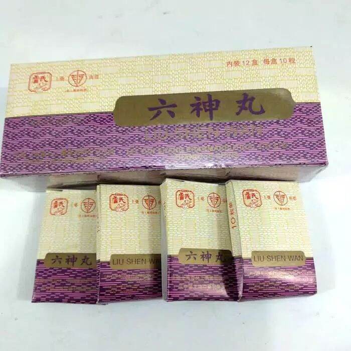 1 BOX LIU SHEN WAN 12 X 10 PILLS LIUSHENWAN SAKIT TENGGOROKAN LIU SEN ...