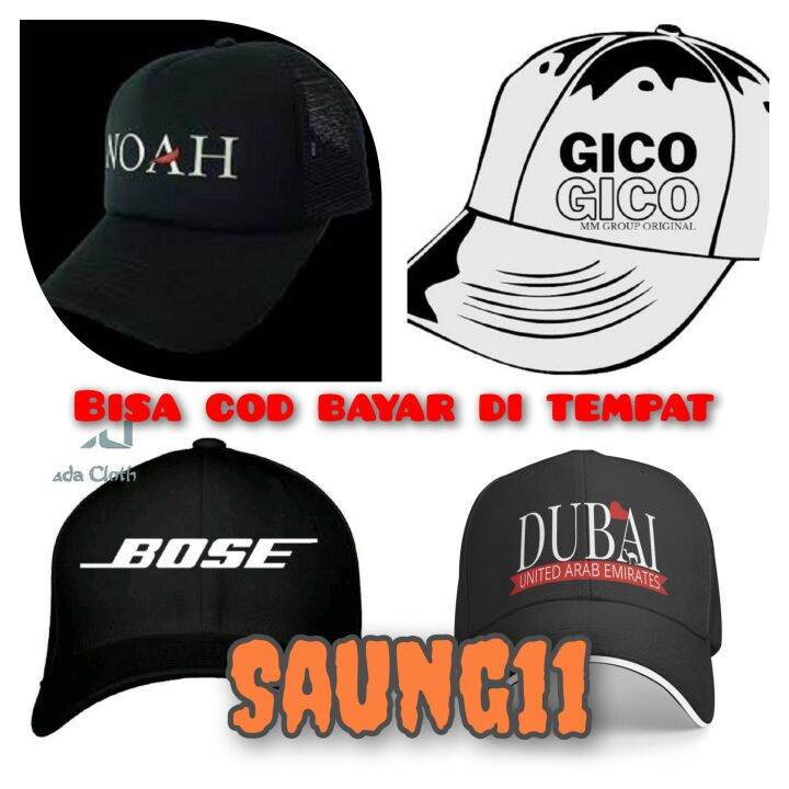 TOPI LOGO BIKIN SENDIRI | Lazada Indonesia