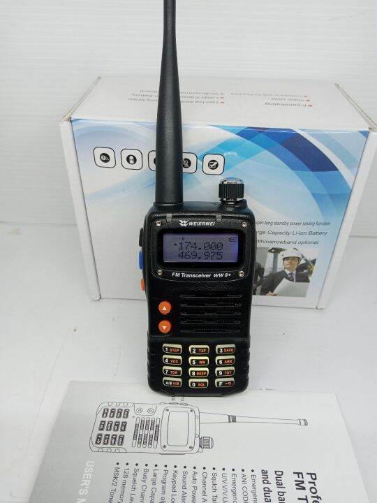 Ht weierwei V8 plus Dual Band vhf uhf | Lazada Indonesia
