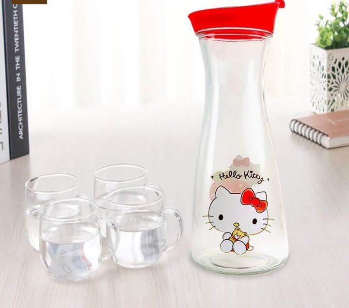 Hello Kitty Glass Pitcher 800ml and 1L | Lazada PH