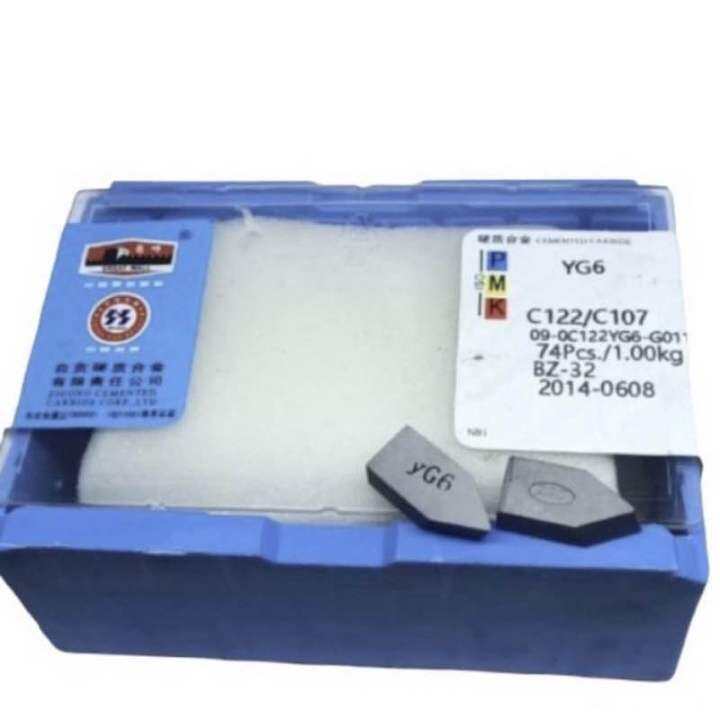 Box Mata Widia C122 YG6 Betel Bubut Pahat Bubut Cemented Carbide Type Mata | Lazada Indonesia