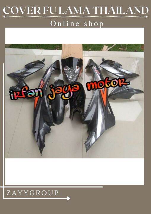 Full Body Bagian Alus Suzuki Satria Fu Lama Thailand Warna Abu-abu ...