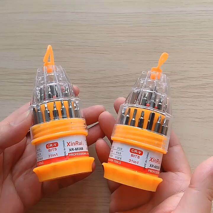 ECF-HOME JK -6036b 31 in 1 Precision Magnetic Mini Screwdriver Set ...