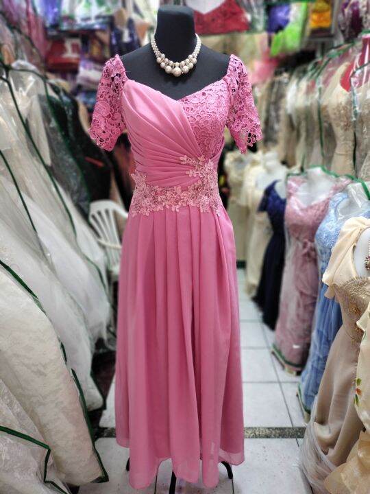 Mother dress / Sponsor dress (pang ninang) | Lazada PH