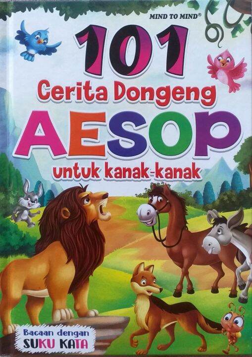 101 Cerita dongeng Aesop untuk kanak² bahasa malaysia | Lazada