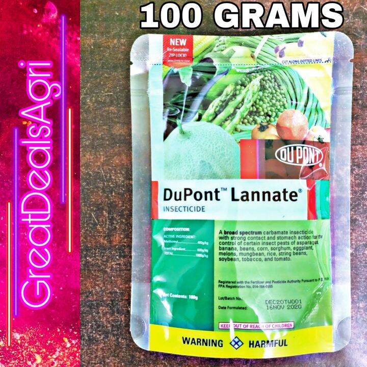 DUPONT LANNATE METHOMYL INSECTICIDE (100 GRAMS) | Lazada PH