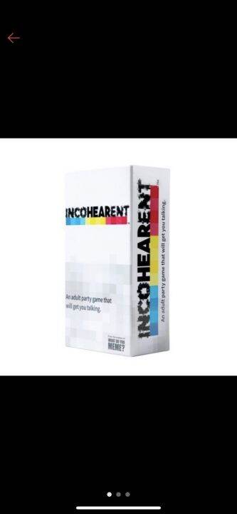 INCOHERENT CARD GAME | Lazada PH