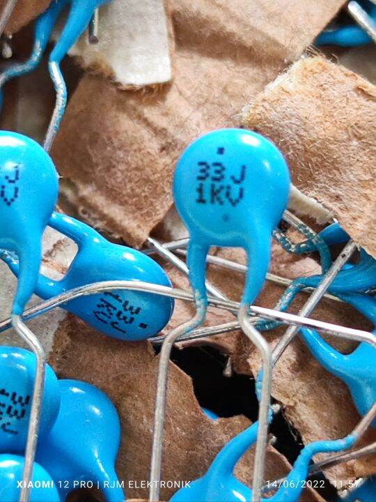 10 pcs kapasitor 33j 1kv | Lazada Indonesia