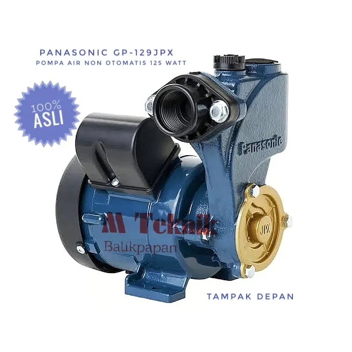 Pompa air Panasonic GP 129 JPX non otomatis manual 125 watt gp129jpx | Lazada Indonesia