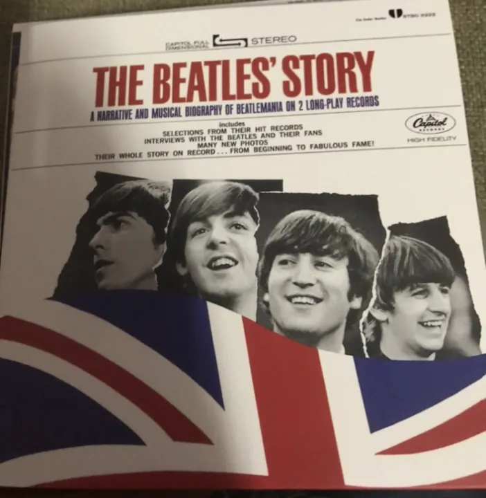 THE BEATLES US CAPITOL THE BEATLES STORY ALBUM CD IN DIGIPAK SLEEVE ...