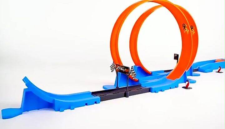 Little Buddy Hot Wheels Race Track Car Set Hotwheel Thomas Train Model ...